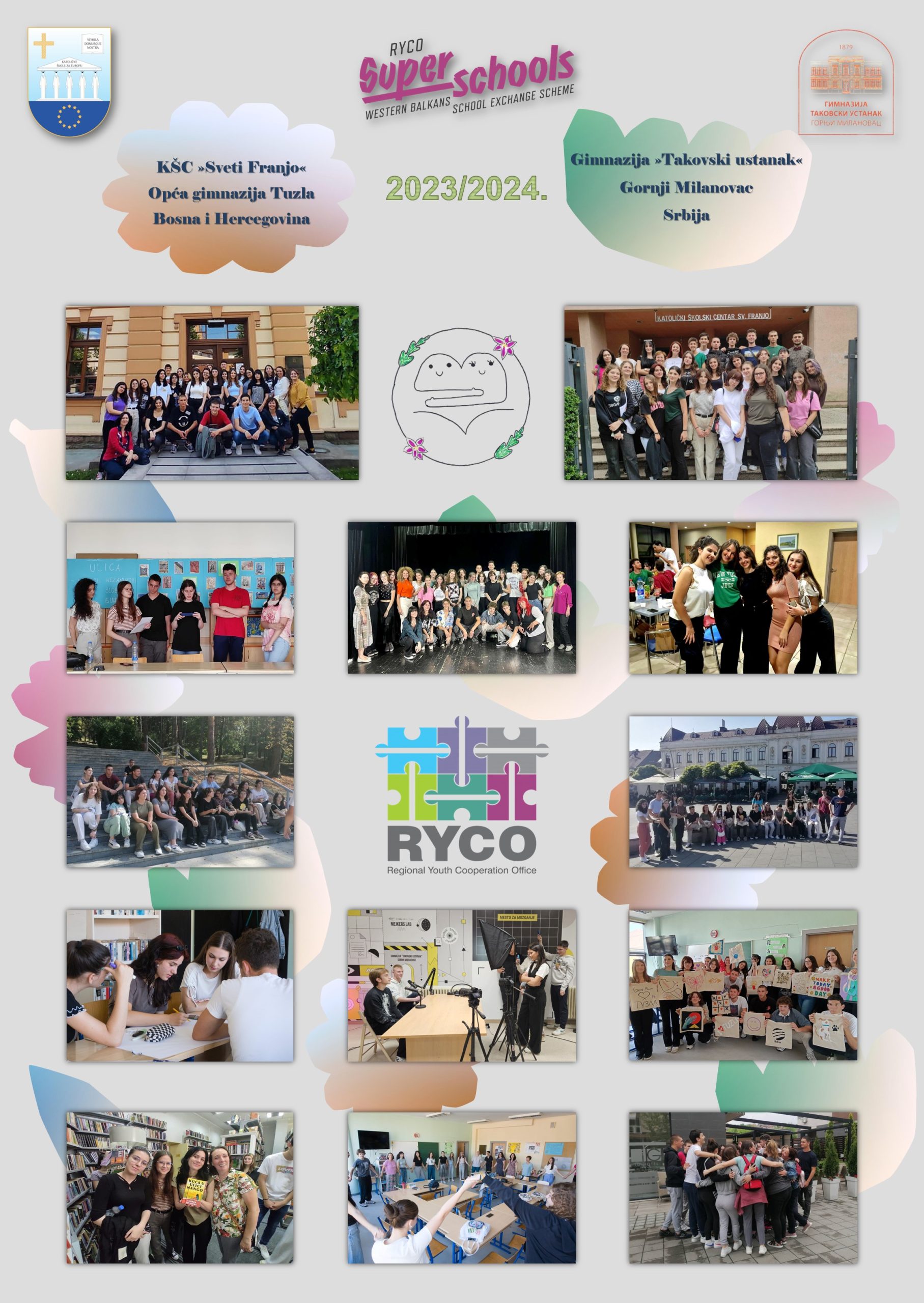 "Superschools" - Najava razmjene - KSC “Sveti Franjo” Tuzla